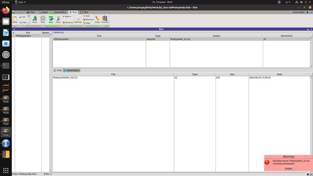 Error while processing - Scoring - FLUKA User Forum