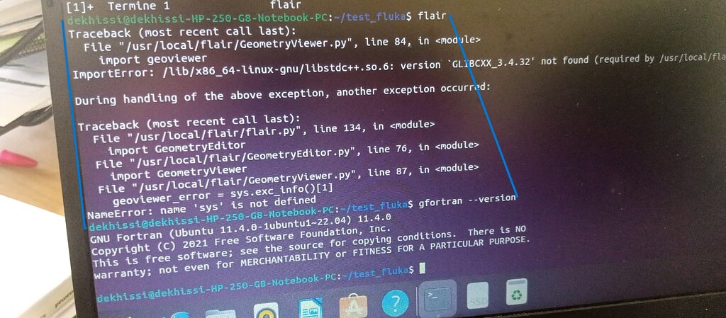 Problem of installation - Installation - FLUKA User Forum