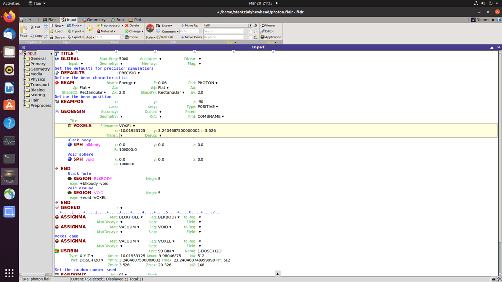 CT image voxels simulation - Running and Runtime Errors - FLUKA User Forum