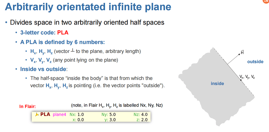 How to make a triangle by using a PLA - Geometry and Materials - FLUKA ...
