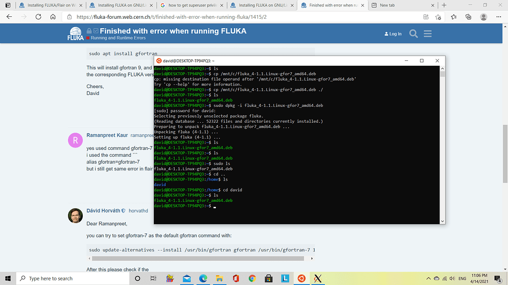 Fluka installation - Installation - FLUKA User Forum