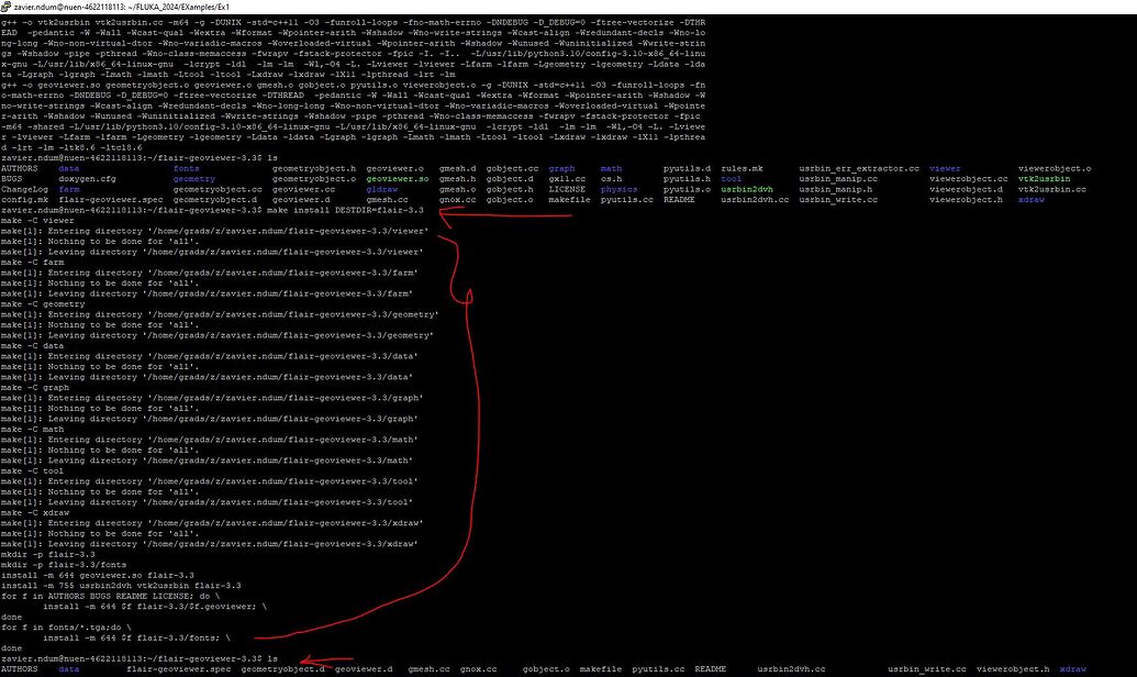 Installing Flair Fluka And Running On Linux Workstation Installation Fluka User Forum 