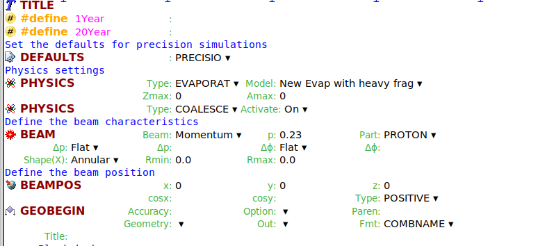 The error of IRRPROFI when using conditional statements - Scoring - FLUKA User Forum